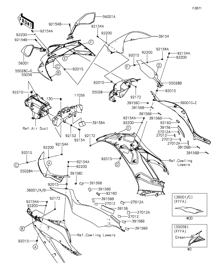 11056-1959 Bracket,Meter Kawasaki | YoshiParts
