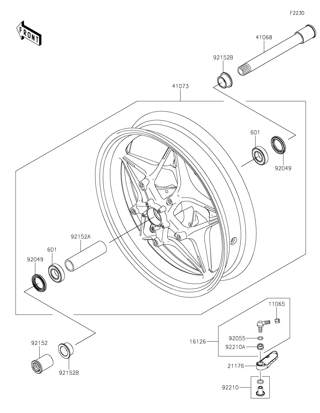 16126-0769 Valve,Set Kawasaki | YoshiParts