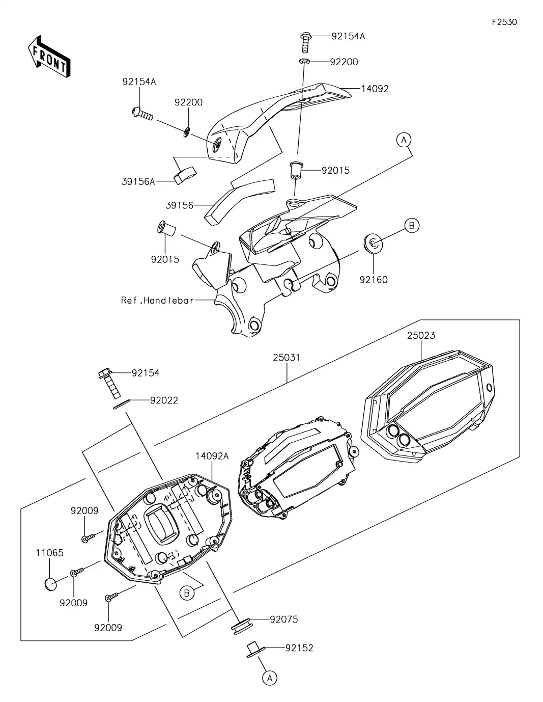 14092-1164 Cover,Lwr Case Kawasaki | YoshiParts