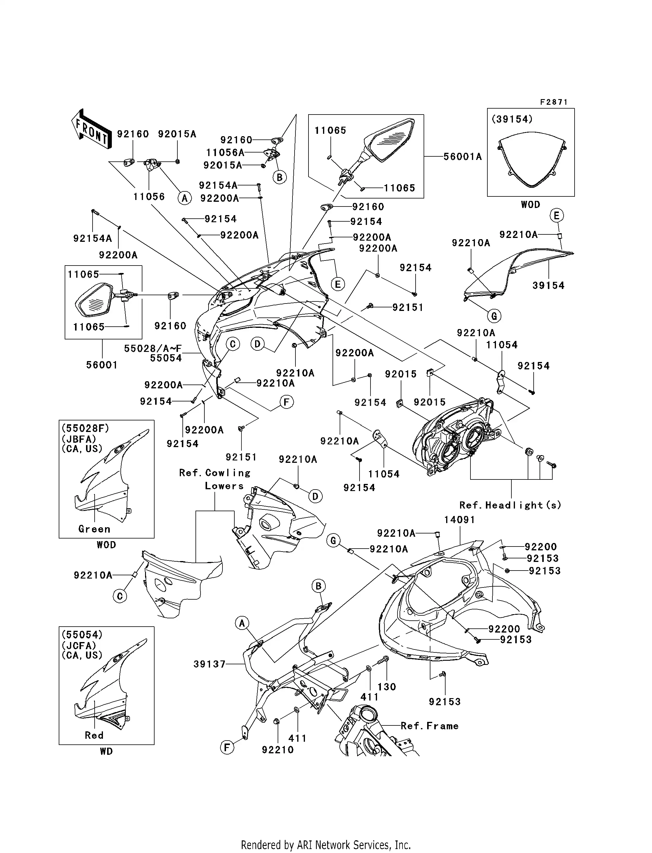 11065-0356 Cap,14X1.5 Kawasaki | YoshiParts