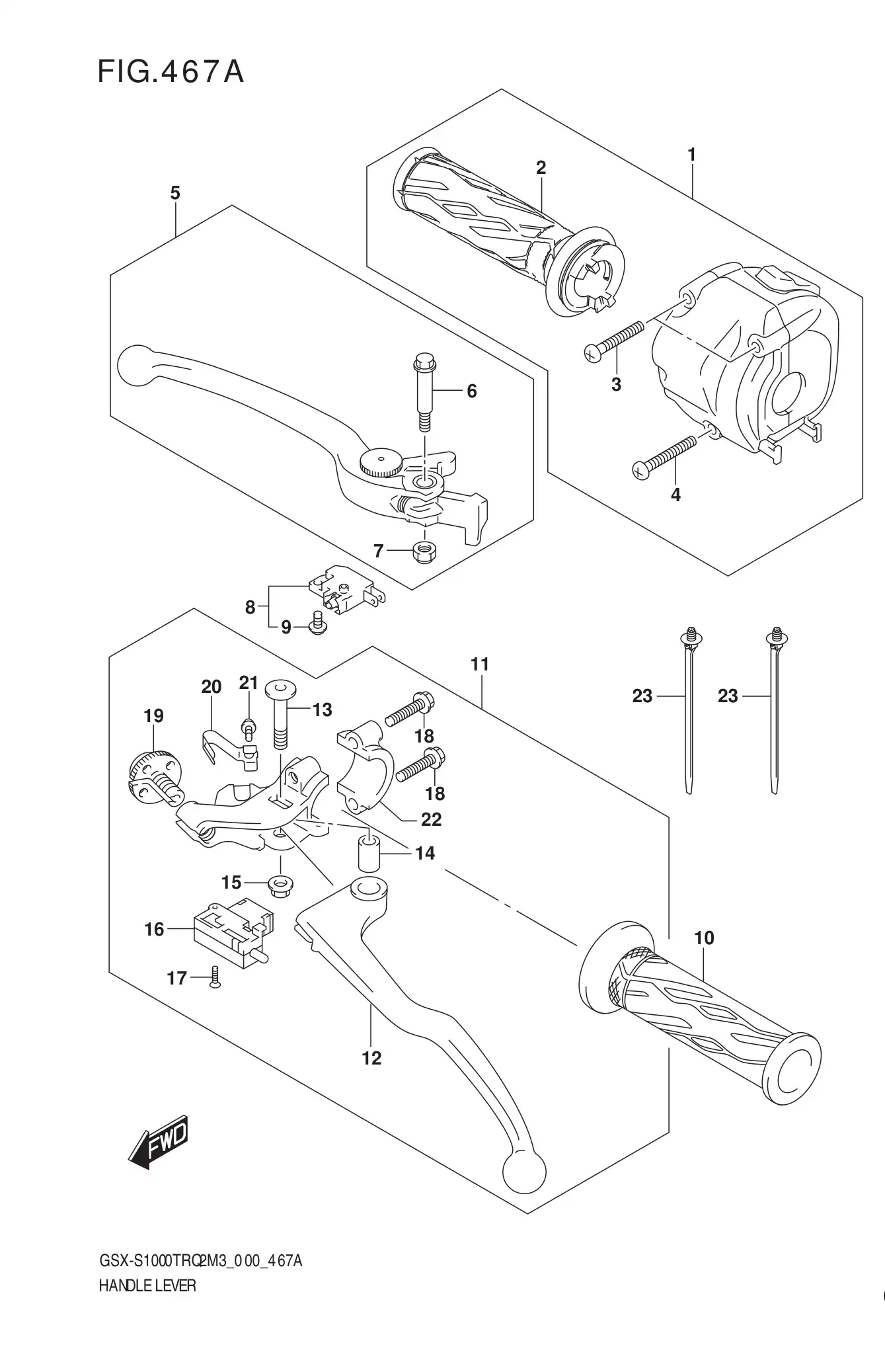 57100-06L30-000 Grip Assy,Throttle Suzuki | YoshiParts