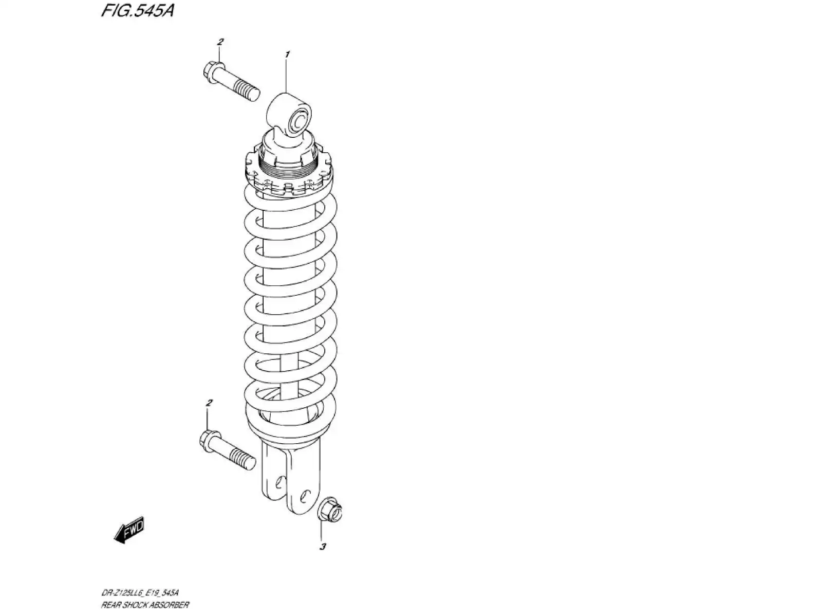 6210008GC0YKS Absorber Assy,Rear Shock Suzuki | YoshiParts