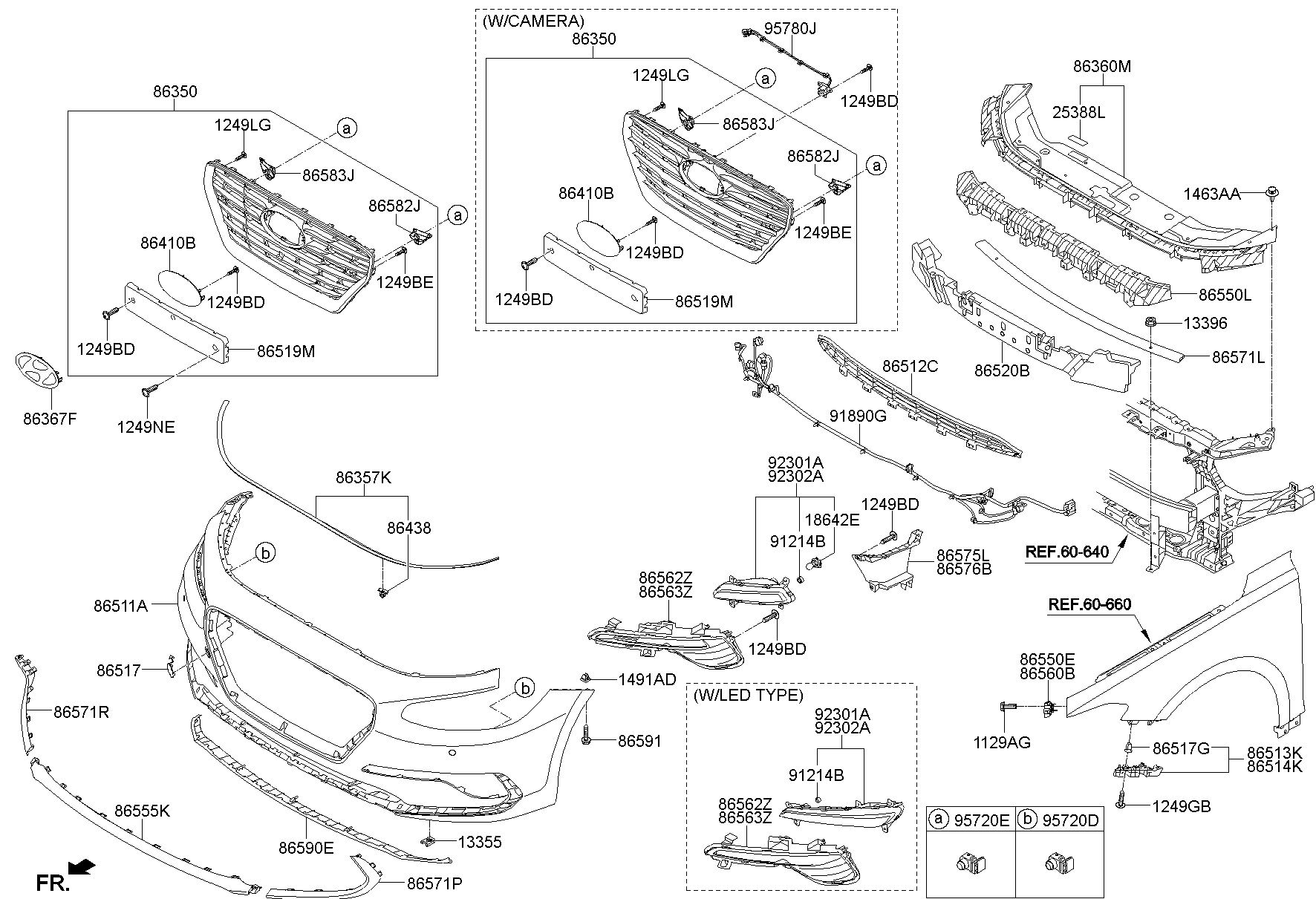 86510-G8000 Cover-Fr Bumper Hyundai | YoshiParts