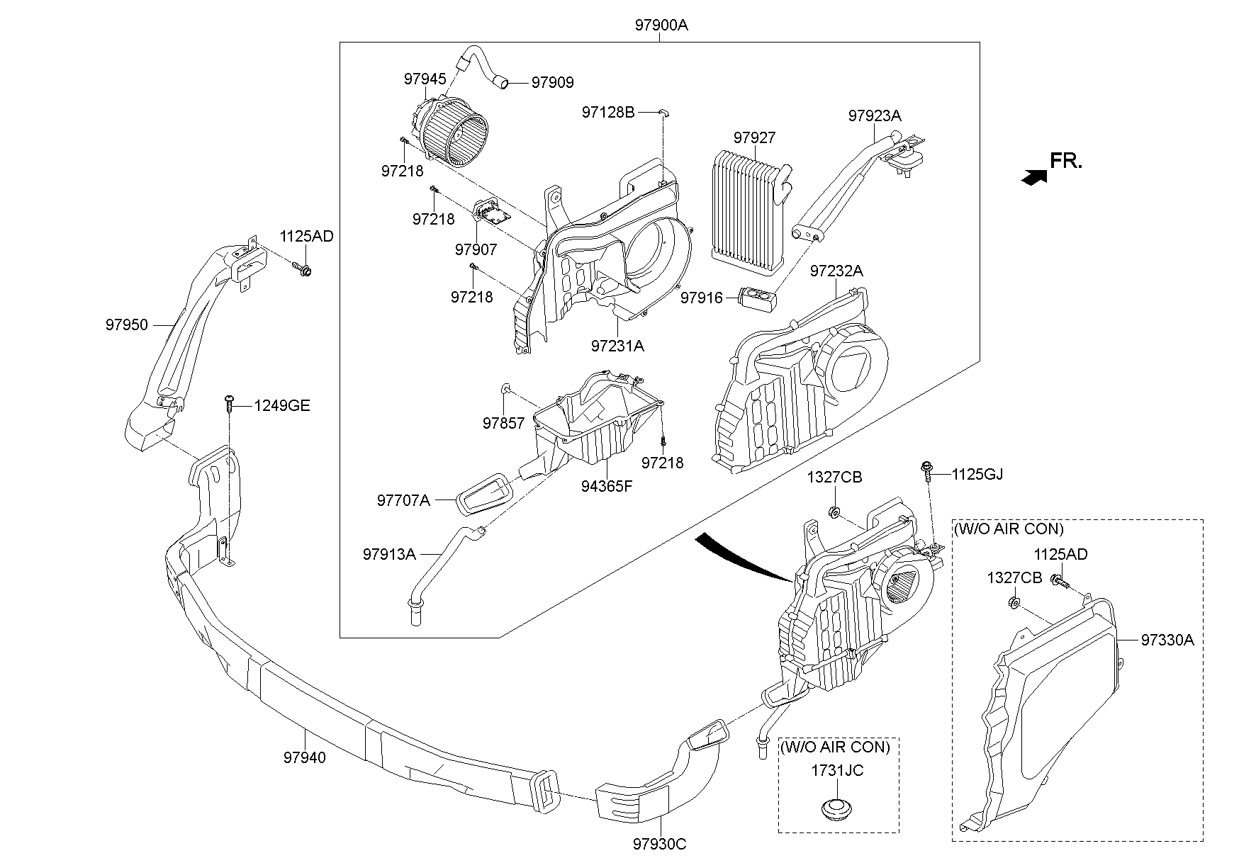 97916-2W000 Expansion Valve Hyundai | YoshiParts