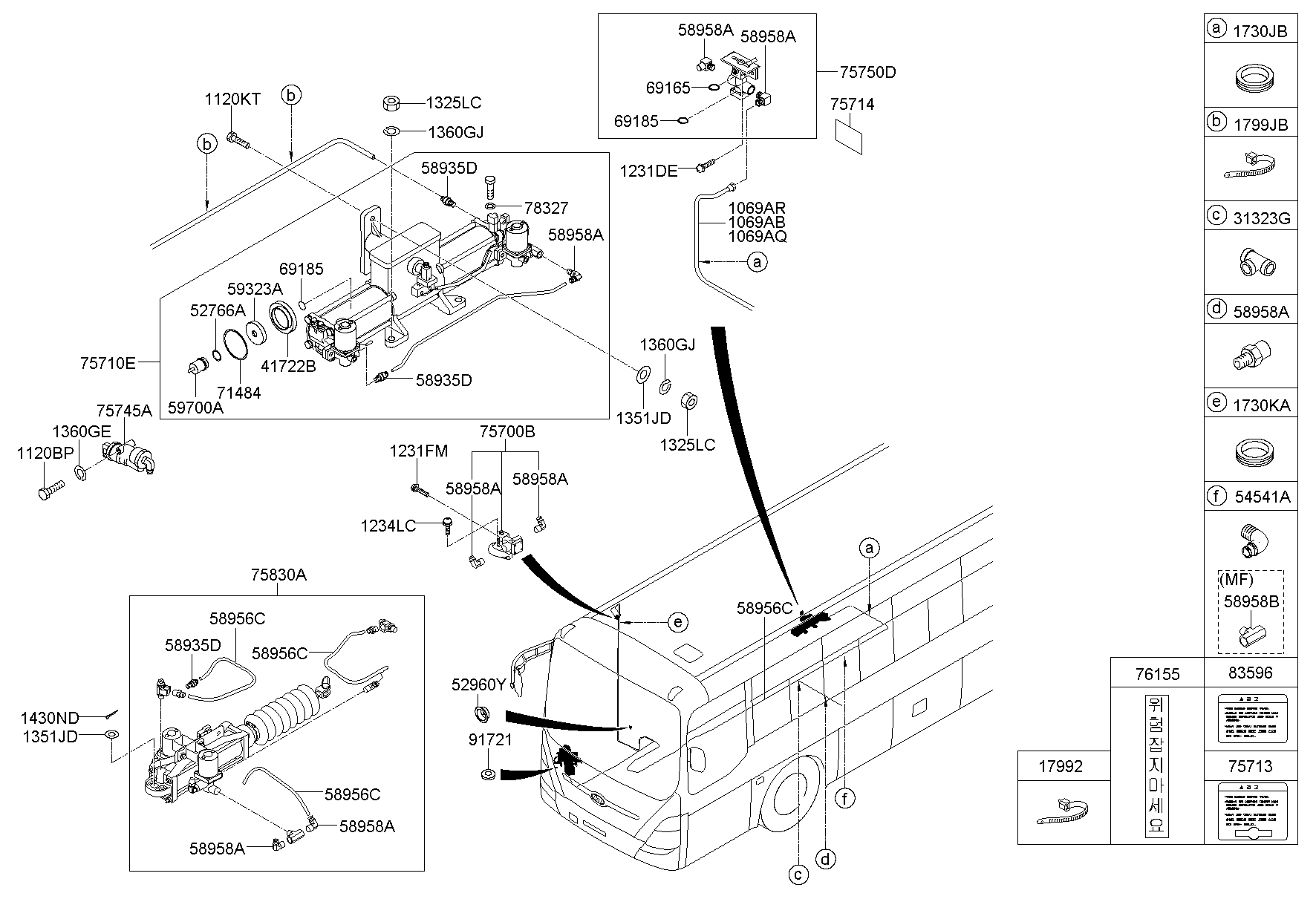 75730-8K000 Cylinder Assy Hyundai | YoshiParts