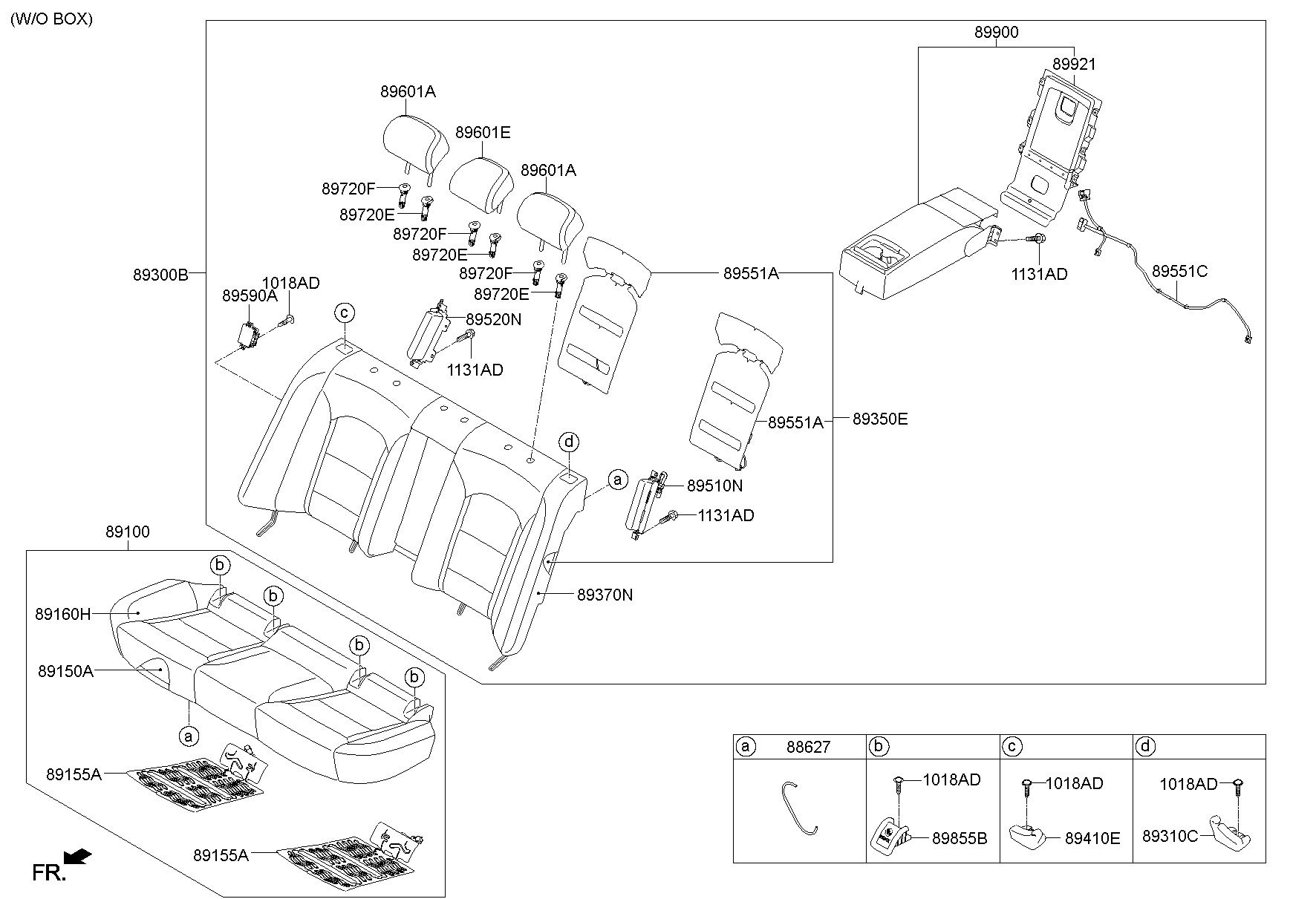 89510-G8001 Sab Module Assy-Rr,Lh Hyundai | YoshiParts
