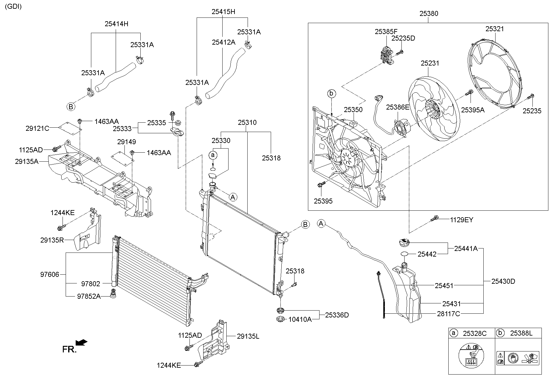 25388-B1000 Label Hyundai | YoshiParts