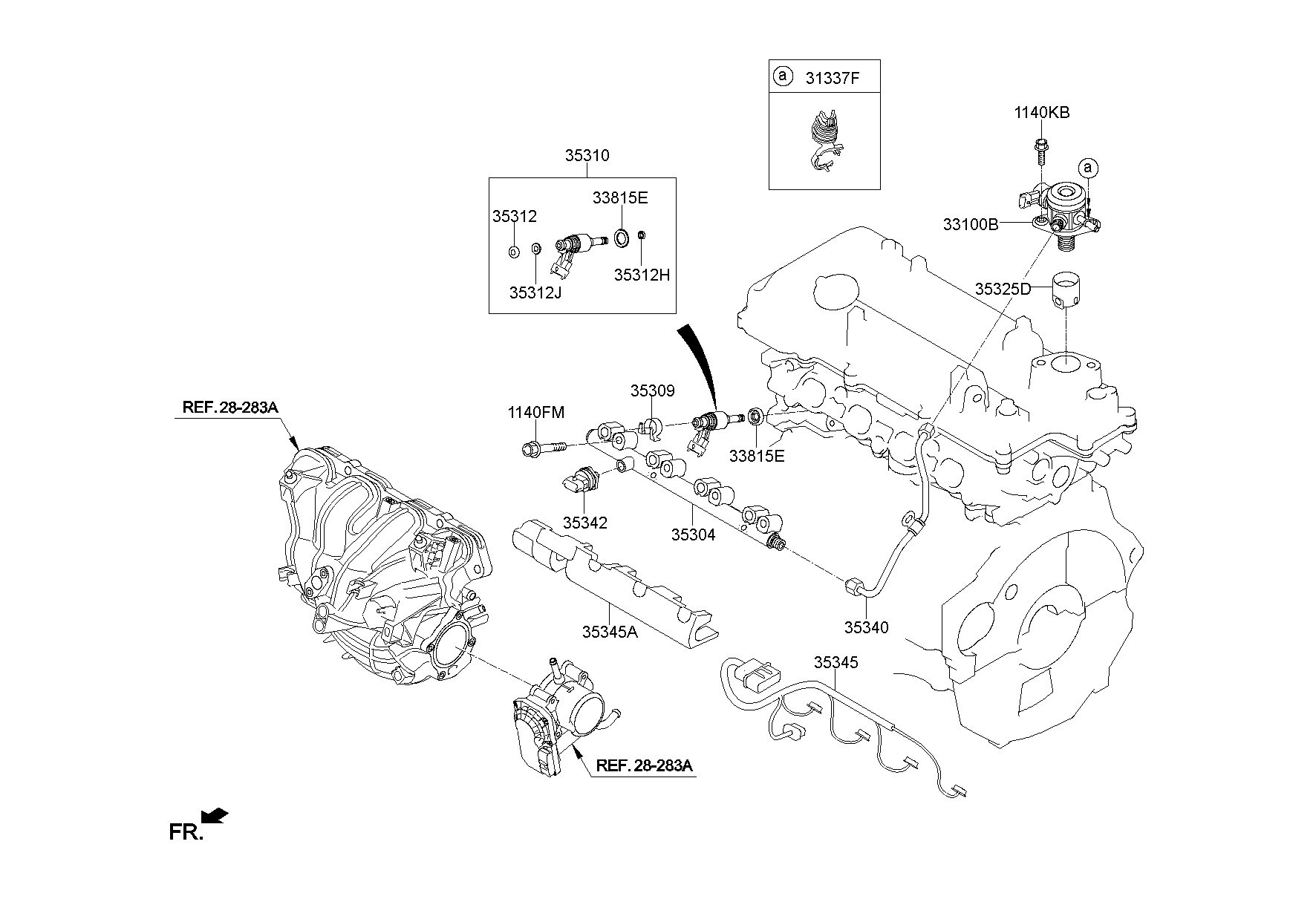35312-04AA2 O-Ring Hyundai | YoshiParts