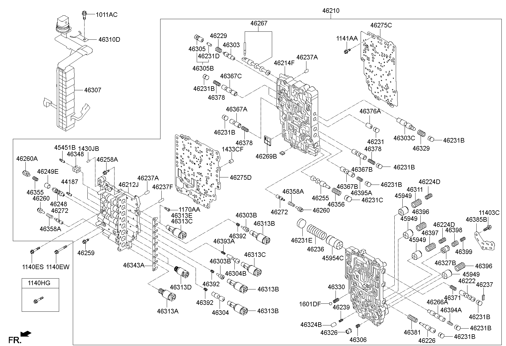 46307-3B650 Harness Hyundai | YoshiParts