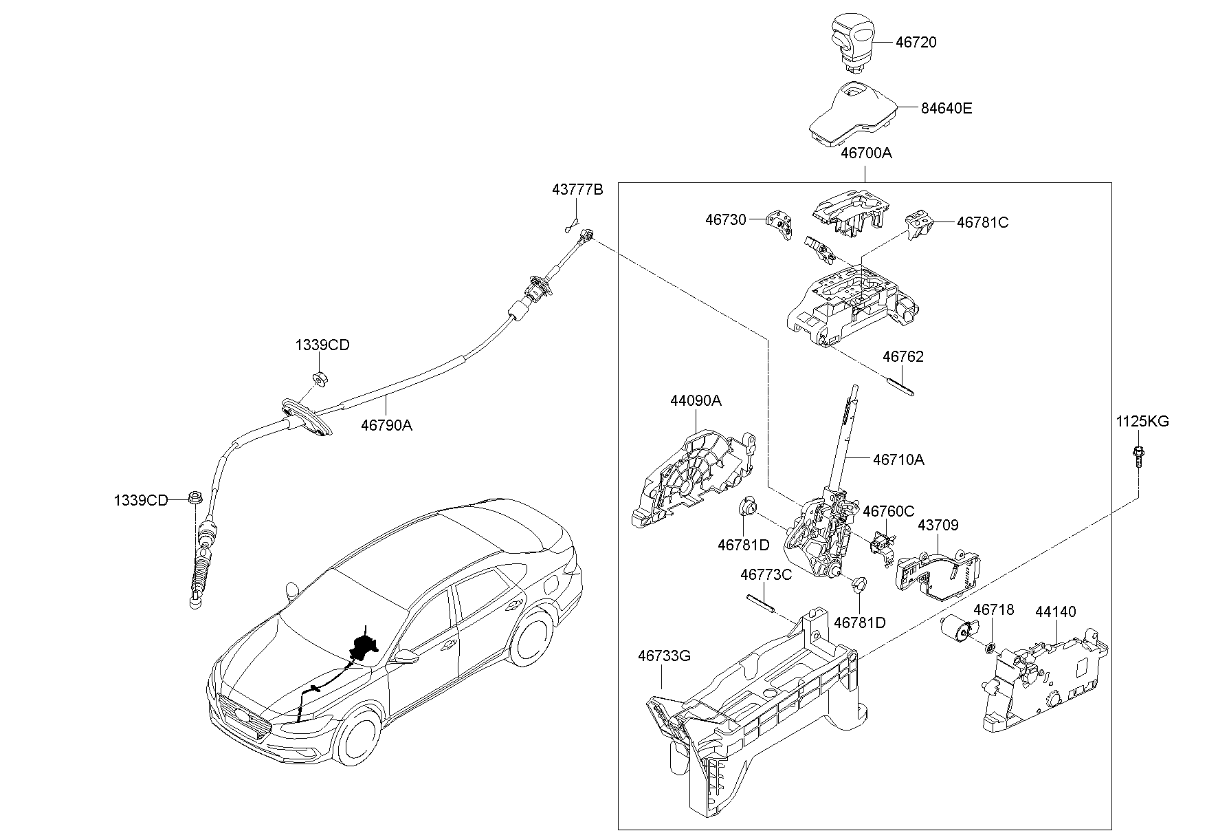 84645-G8000CON Boot Assy-Shift Lever Hyundai | YoshiParts