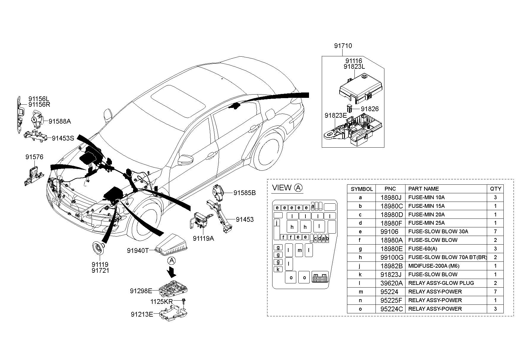 95230-3M100 Relay Assy-Power Hyundai | YoshiParts