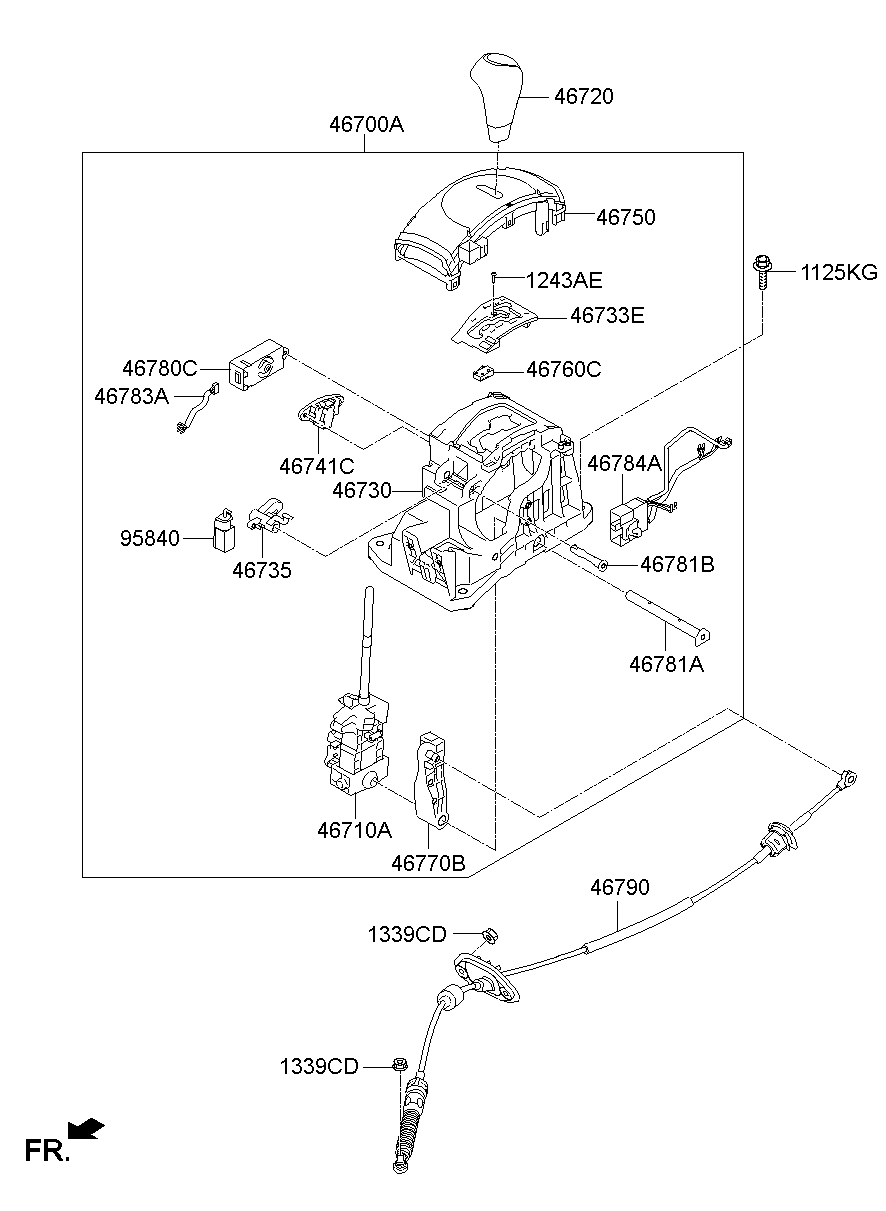 95840-2V100 Solenoid Assy-Ata Hyundai | YoshiParts