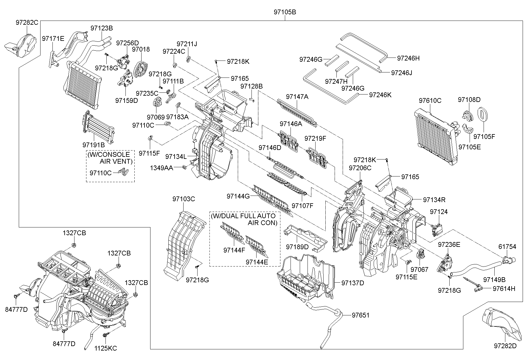 97159-F2000 Actuator-Temp Dr Hyundai | YoshiParts