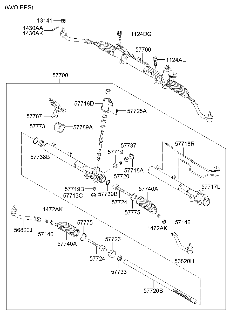 57733-2B000 Seal-Oil Hyundai | YoshiParts