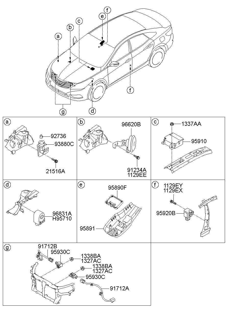 92736-3V000 Pad-Lid Switch Hyundai | YoshiParts