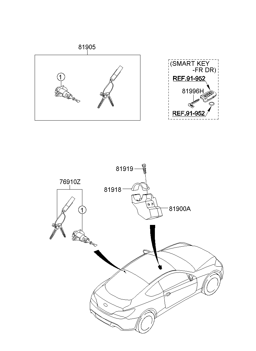 81996-2M020 Key-Blanking Pic Hyundai | YoshiParts