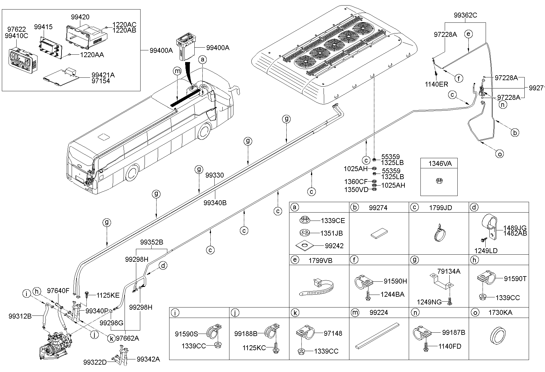 99400-8D002 Control Kit Assy-A/Con Hyundai | YoshiParts