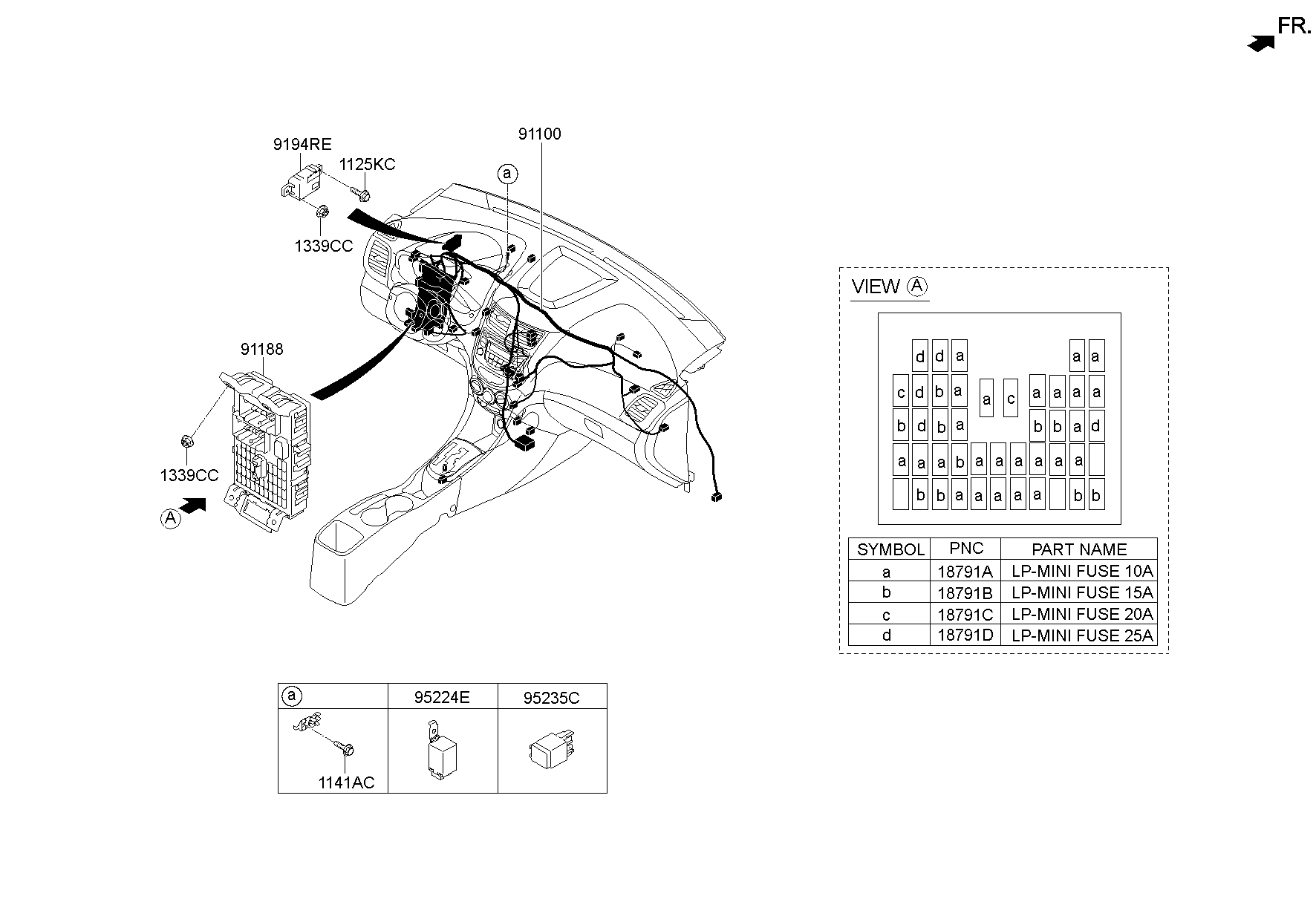 91320-1R220 Wiring Assy-Main Hyundai | YoshiParts