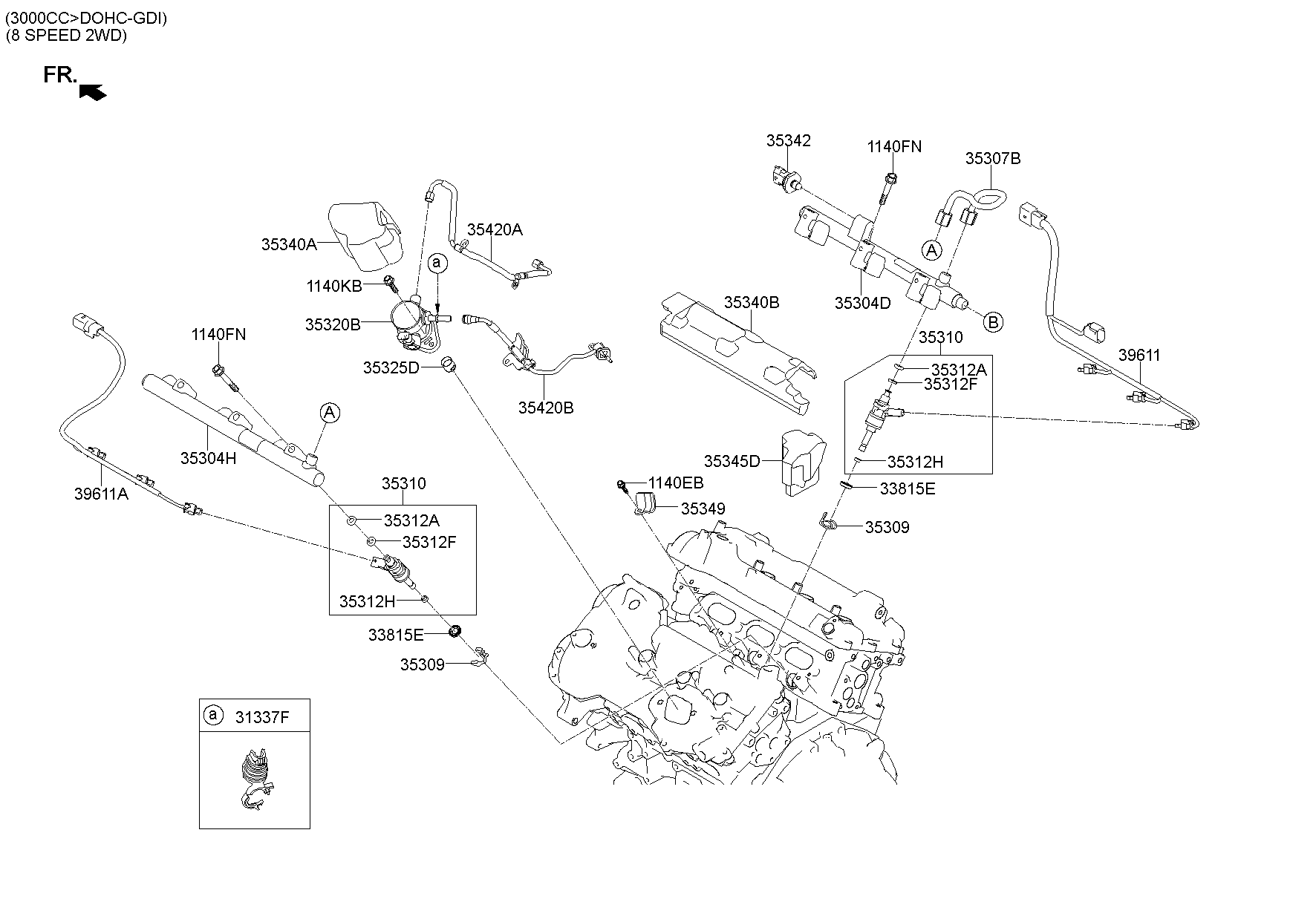 35310-3CFA1 Injector Assy-Fuel Hyundai | YoshiParts