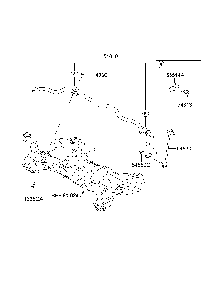54830-2V000 Link-Stabilizer Hyundai | YoshiParts