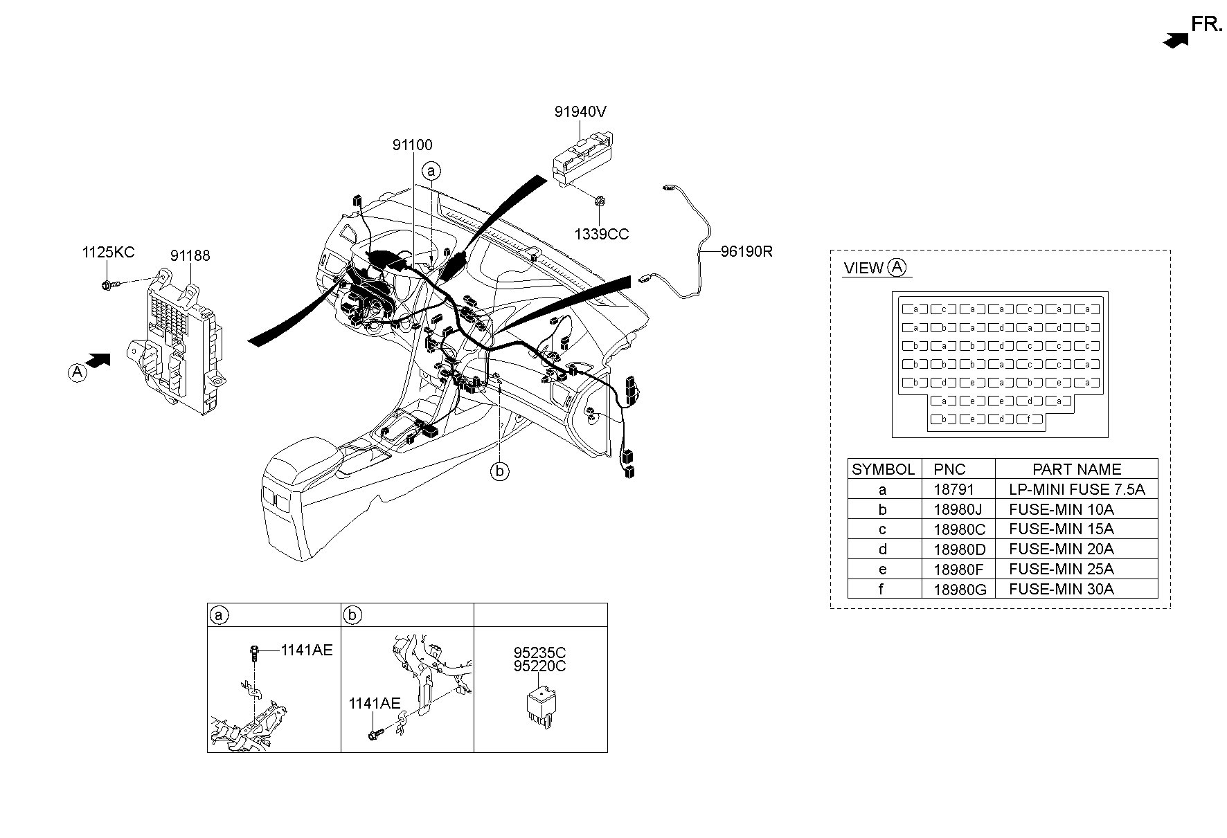 91100-A5034 Wiring Assy-Main Hyundai | YoshiParts
