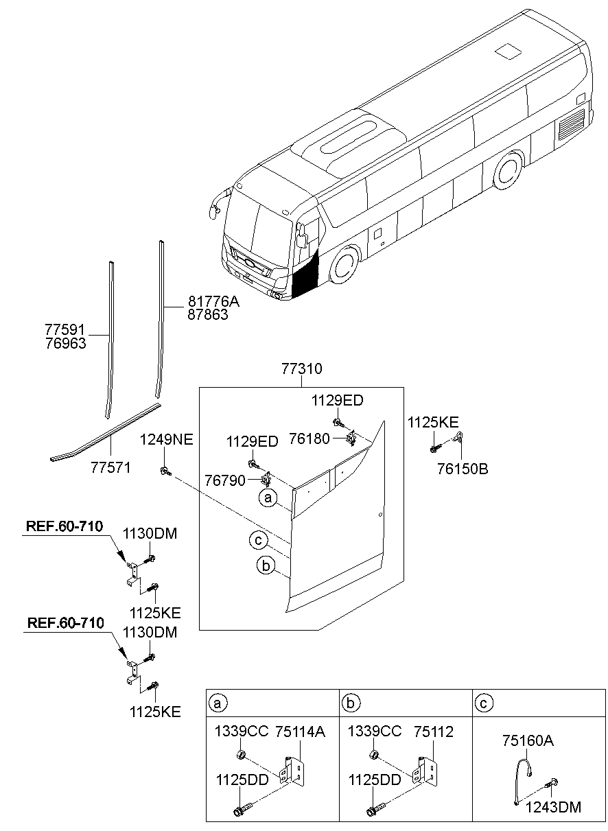 77315-8D000 Hinge Assy-Door Upper Hyundai | YoshiParts