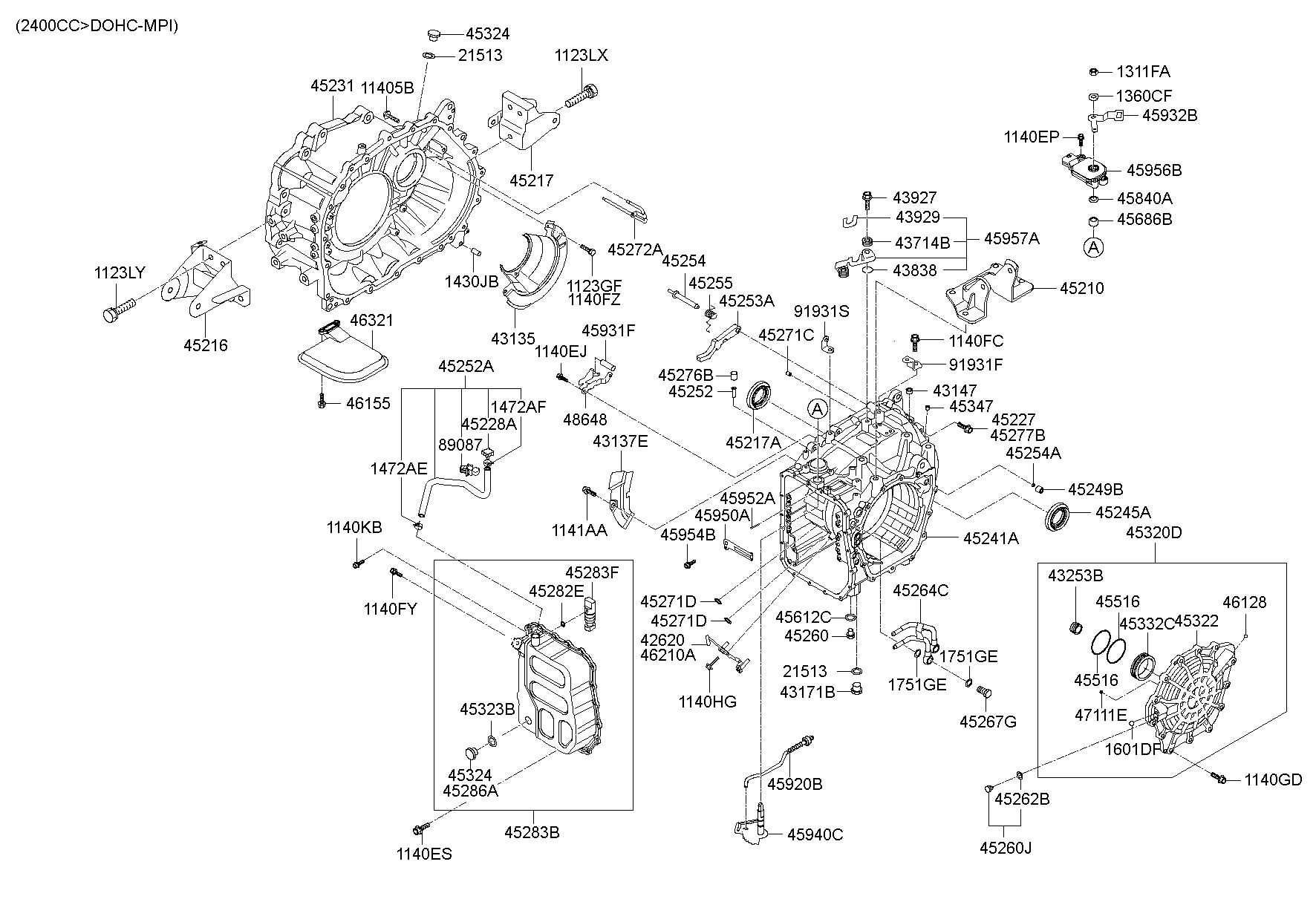 45243-3B800 Guide-Oil Hyundai | YoshiParts