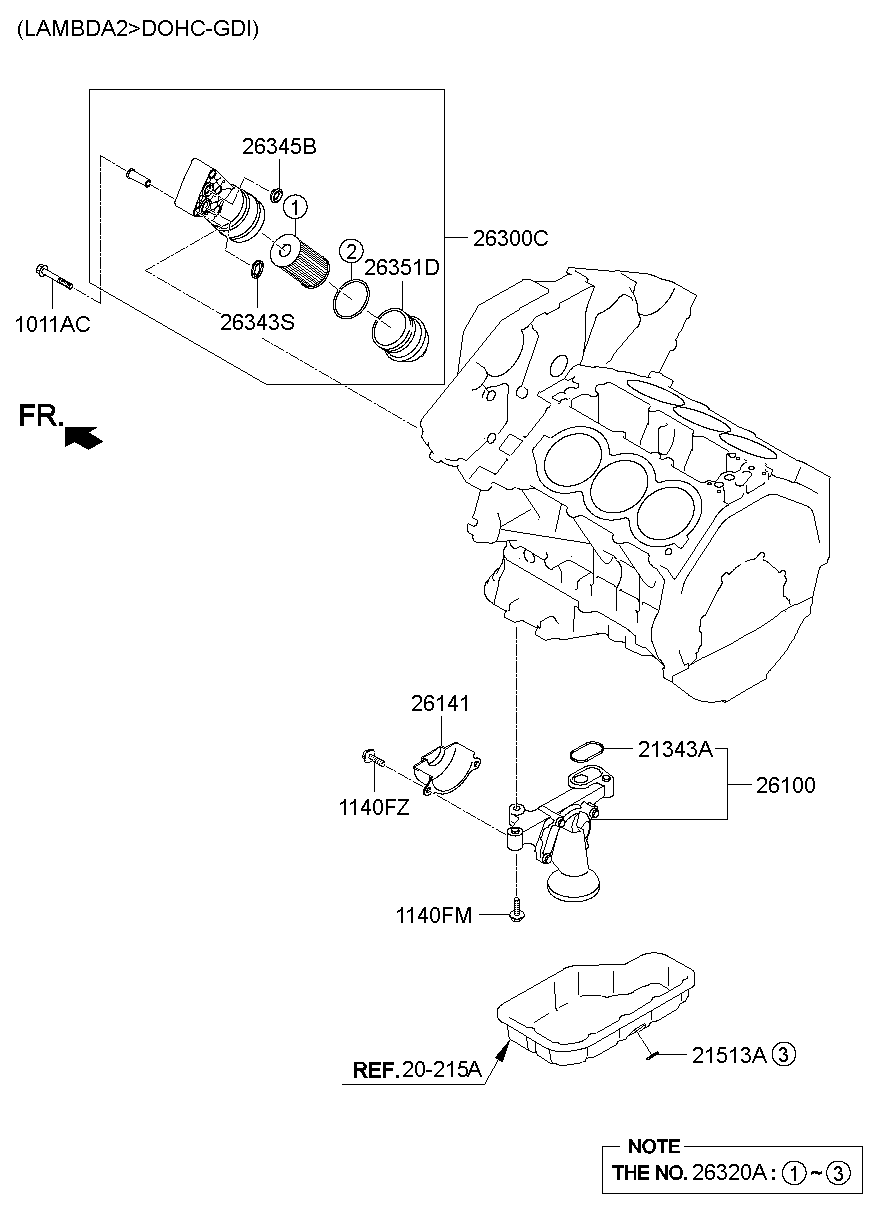 26343-3C702 Seal-Oil Hyundai | YoshiParts