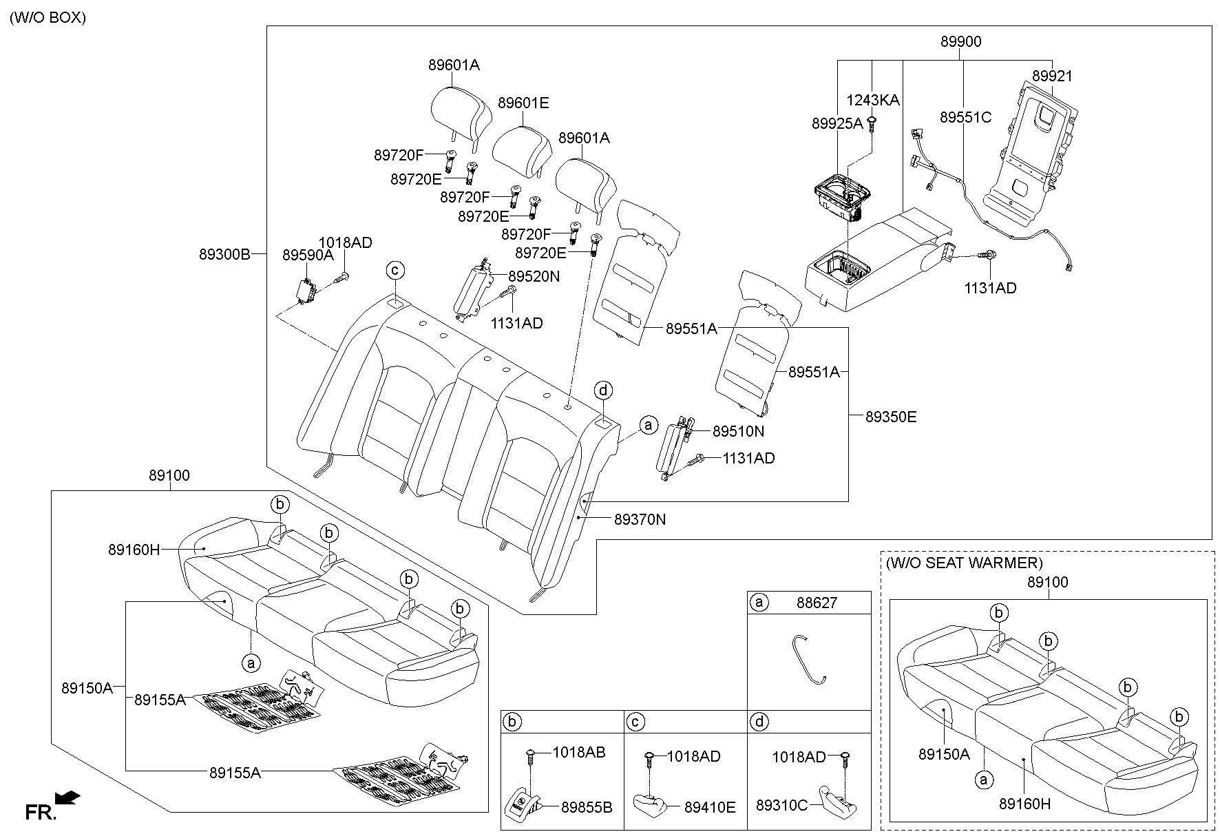 89510-G8001 Sab Module Assy-Rr,Lh Hyundai | YoshiParts