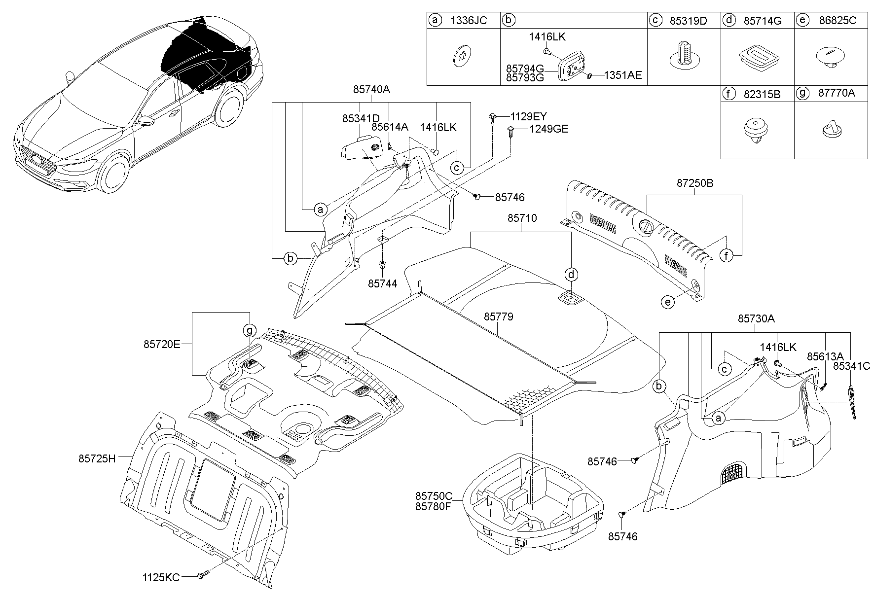 85778-D4000 Nut Assy-Plug Hyundai | YoshiParts