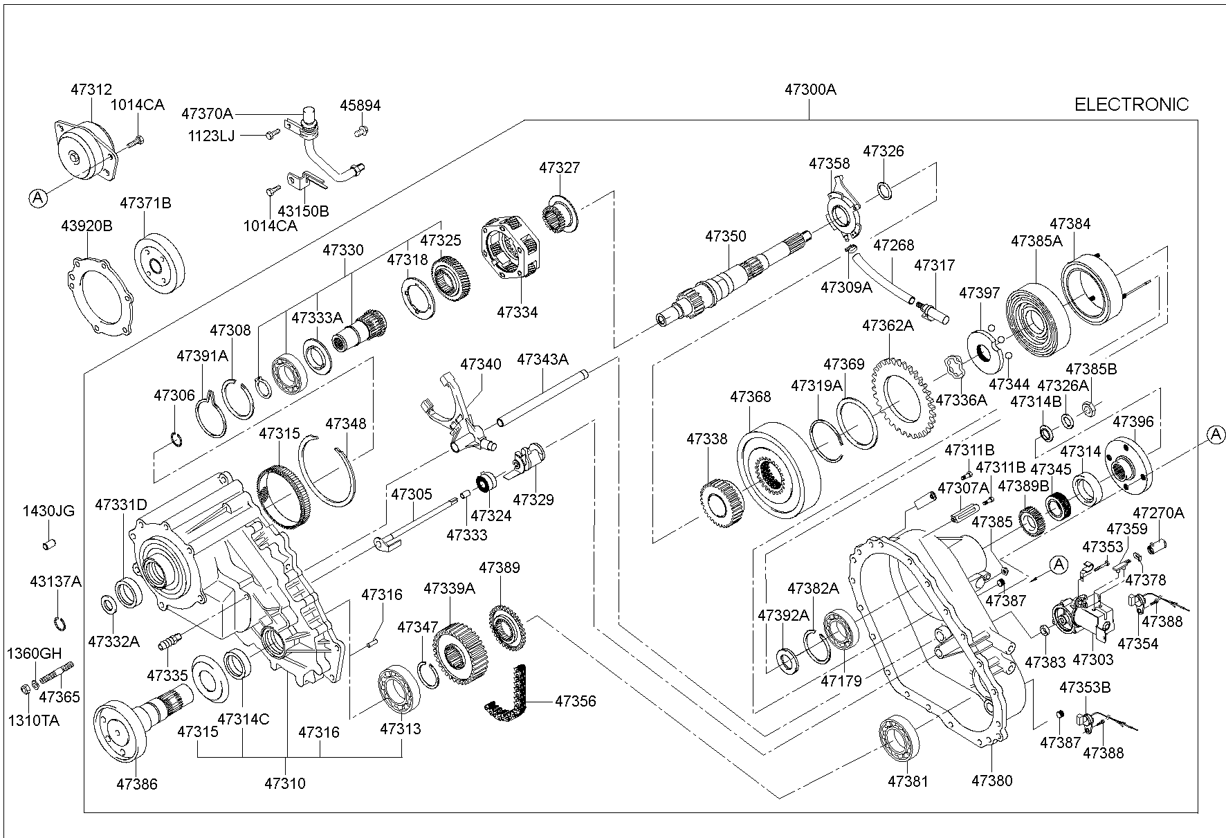 47354-H1010 Sensor Assy-Speed Hyundai | YoshiParts