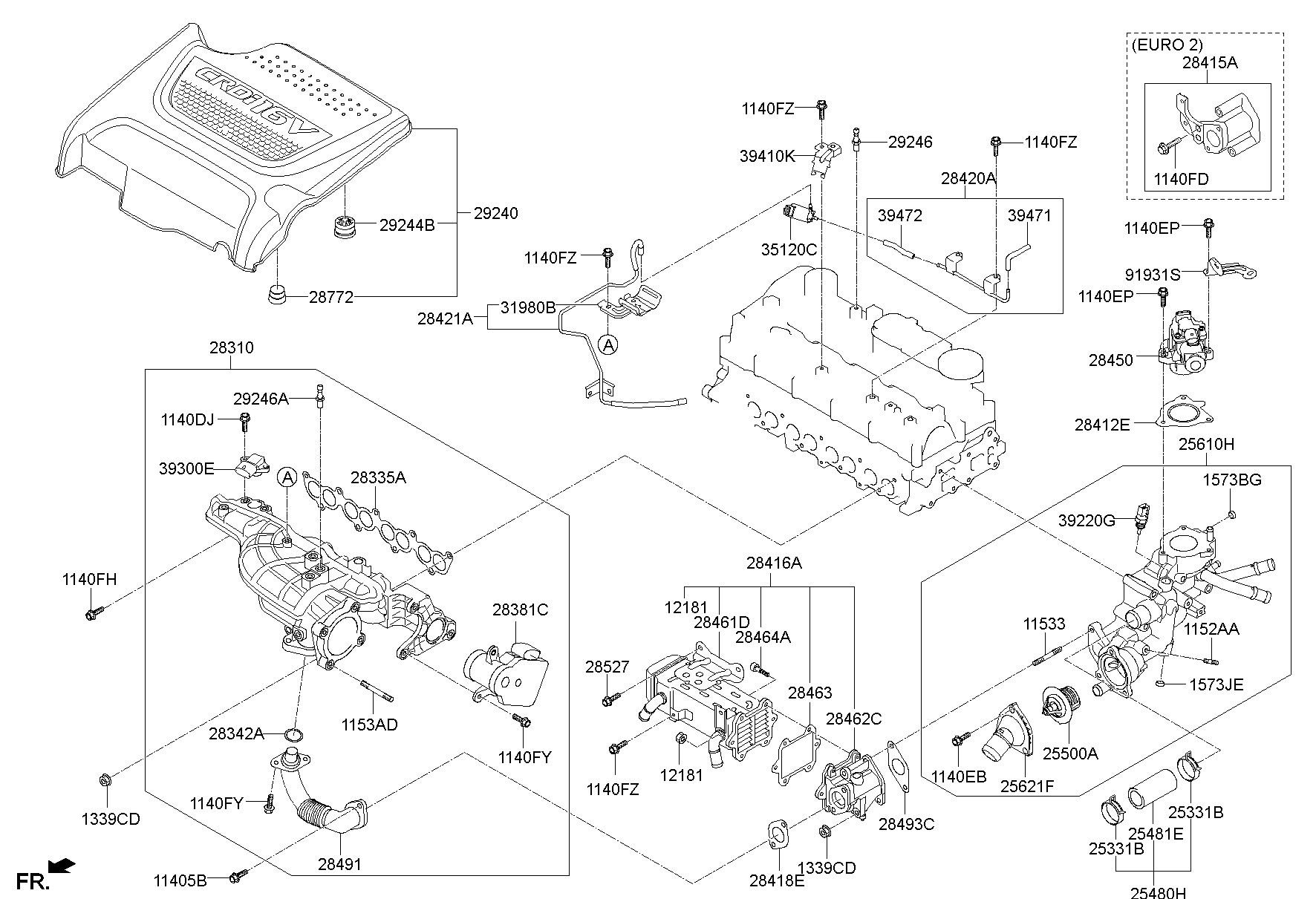 28417-2F000 Bolt Kia | YoshiParts