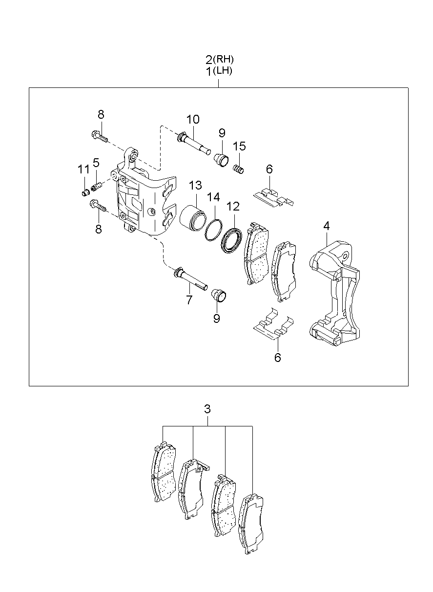 0K2FA-33694 Sleeve-Pin Bolt,A Kia | YoshiParts