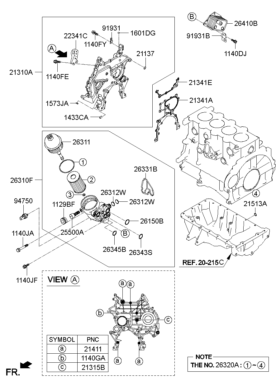 26345-3C702 Oil Seal,Rr Kia | YoshiParts