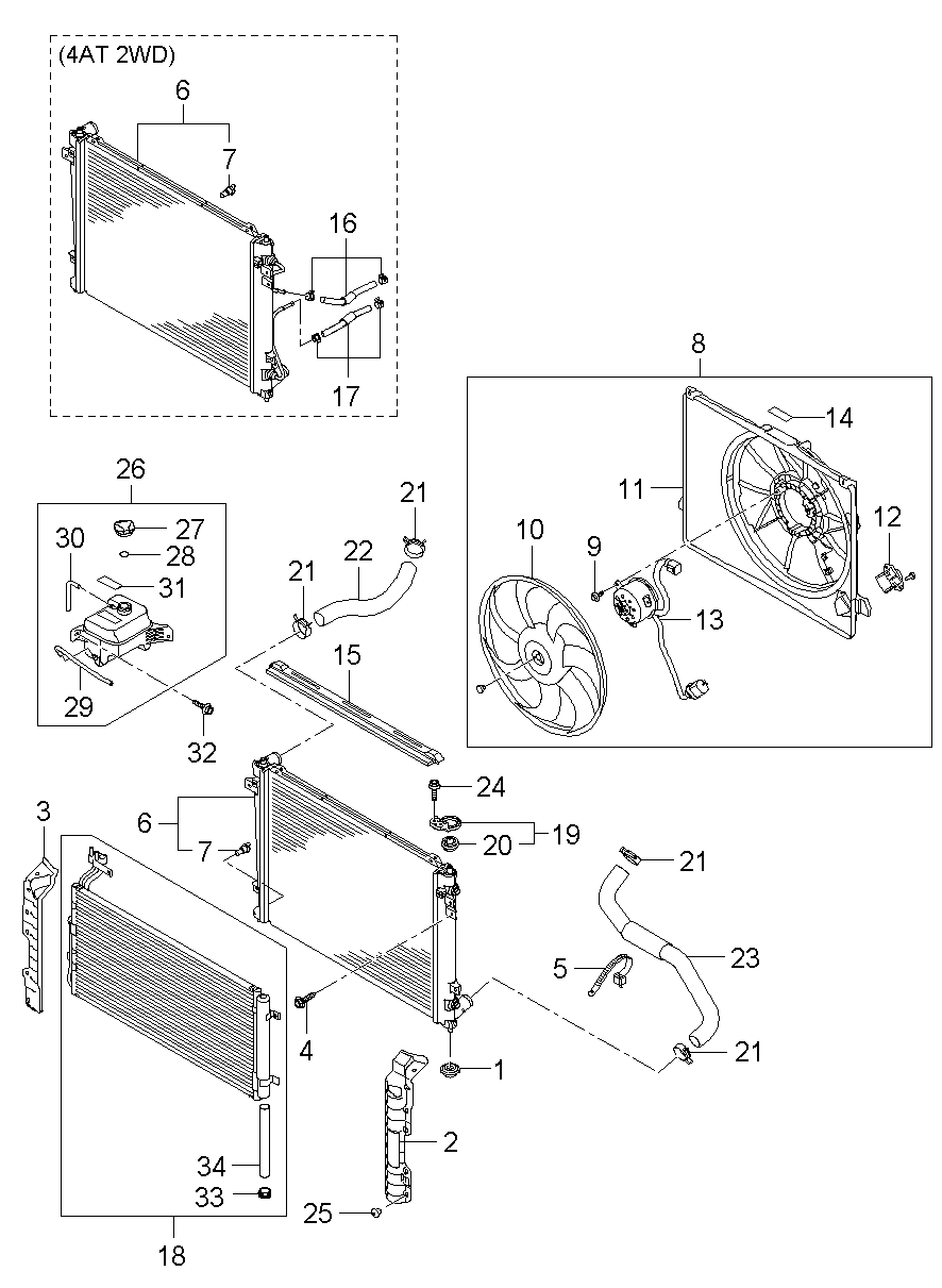 97853-2F000 Desiccant Assy-Receiver Drier Kia | YoshiParts