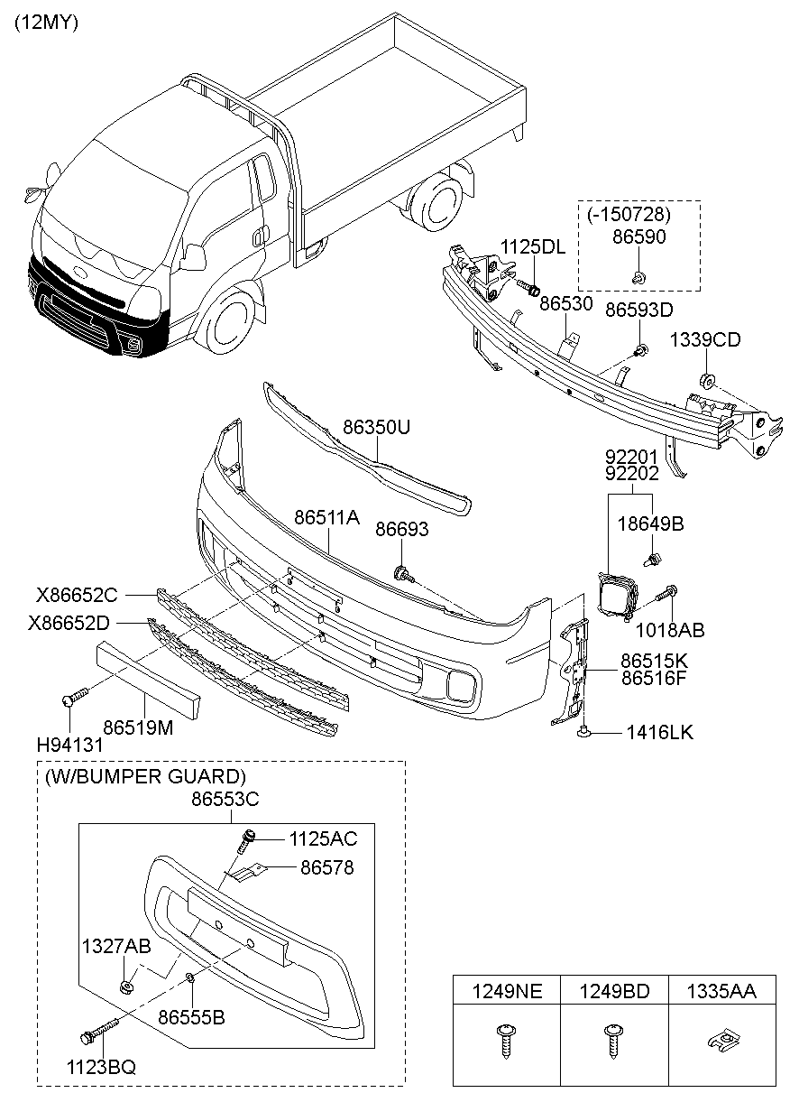 86350-4E500 Garnish-Hood Kia | YoshiParts