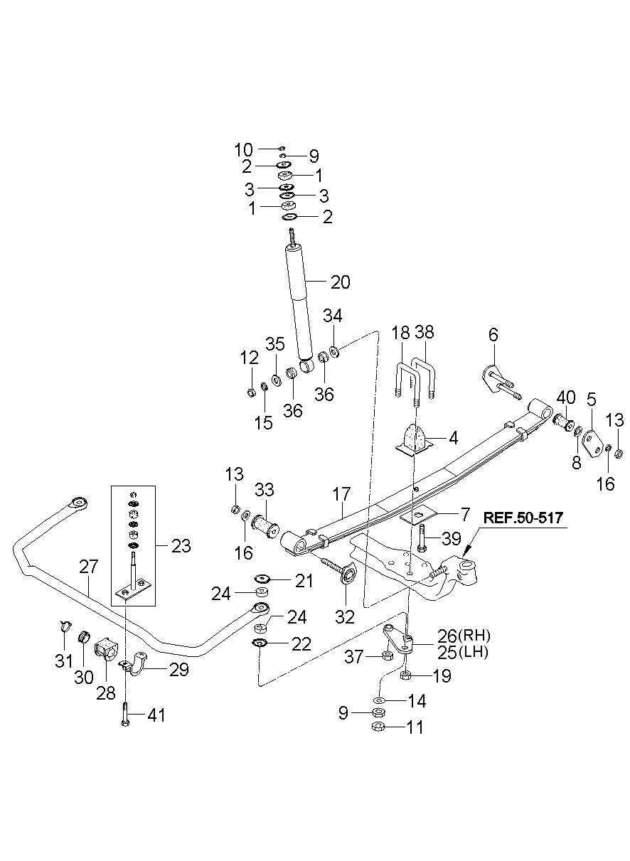 54716-4B500 Bush-Rubber Kia | YoshiParts