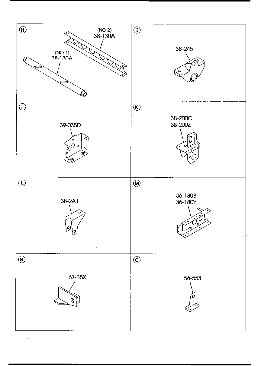 1K06-36-180 Lower Damper Bracket (L) Mazda | YoshiParts