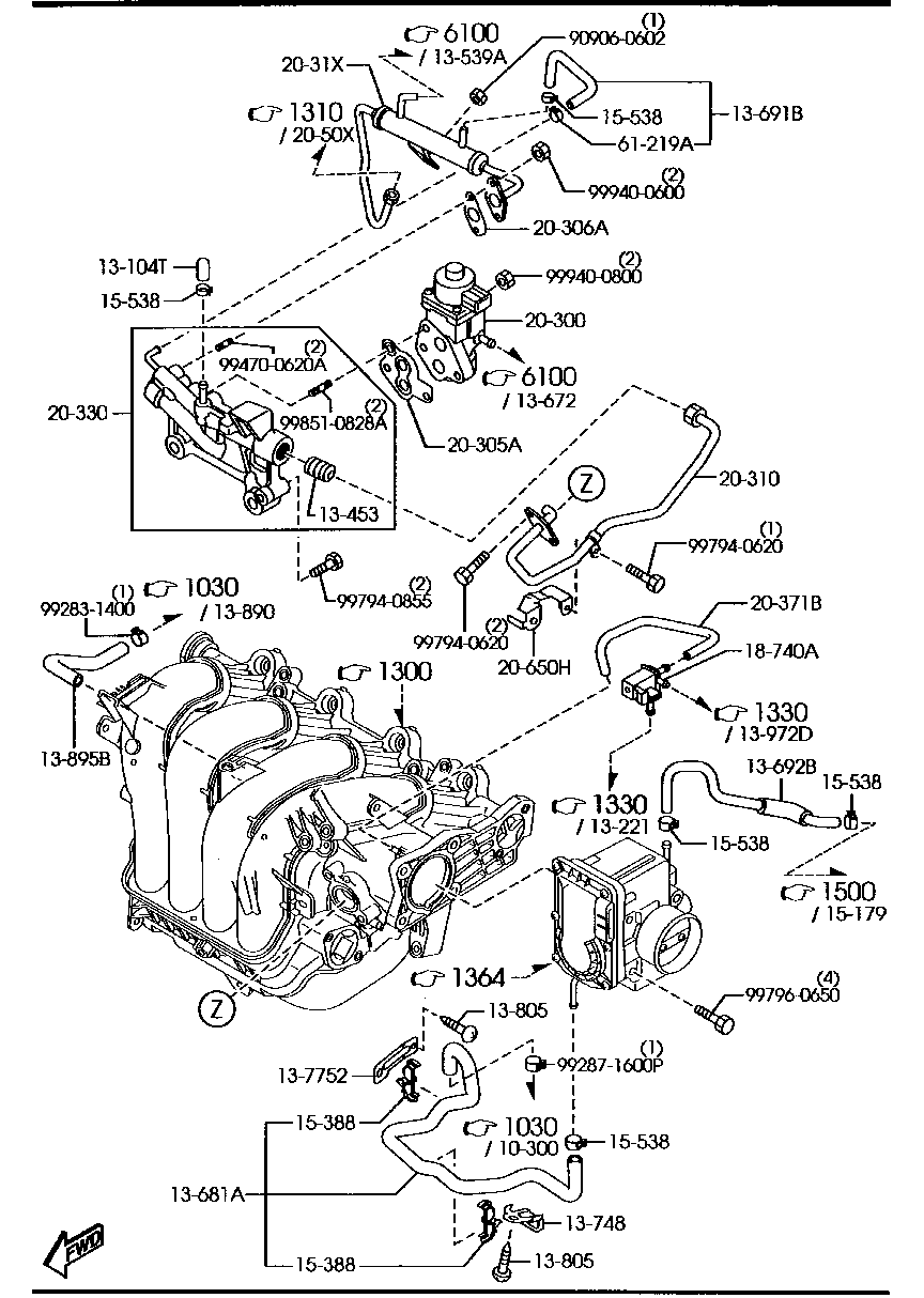 ZJ20-18-741A Valve,Solenoid Mazda | YoshiParts