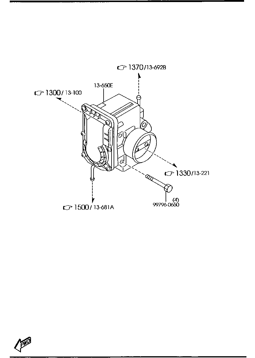 ZJ38-13-640 Body,Throttle Mazda | YoshiParts