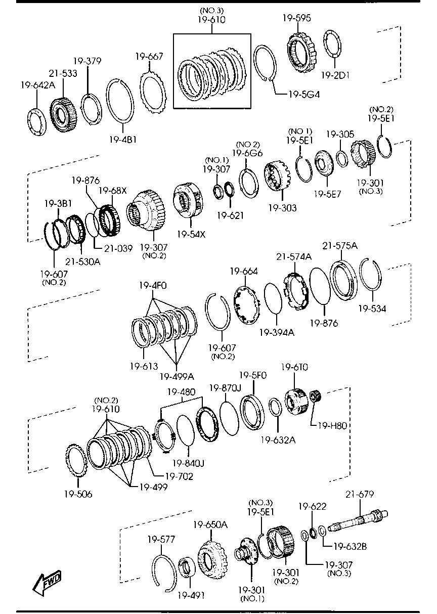 SJ01-19-4G0 Clutch,One Way Mazda | YoshiParts