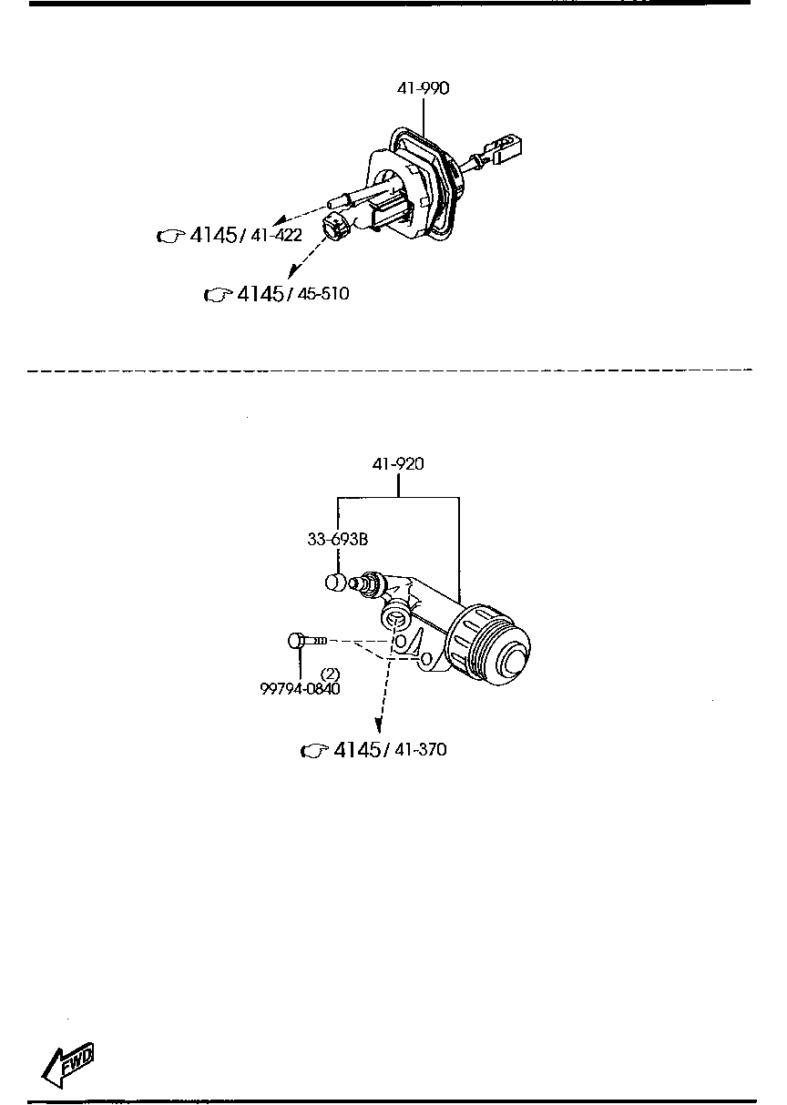 B37F-41-920B Cyl.,Clutch Release Mazda | YoshiParts