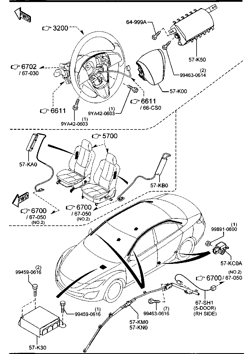 G39A-57-K30 Unit,Sas Mazda | YoshiParts