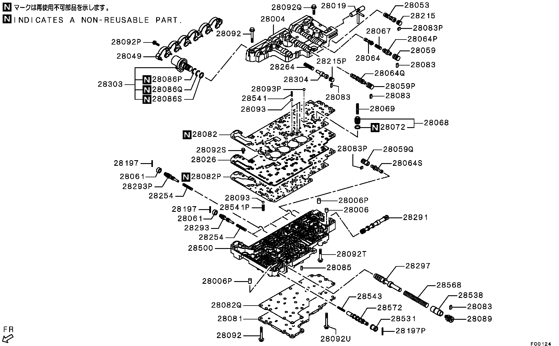 2801A021 Valve,A/T Valve Body Solenoid Mitsubishi | YoshiParts