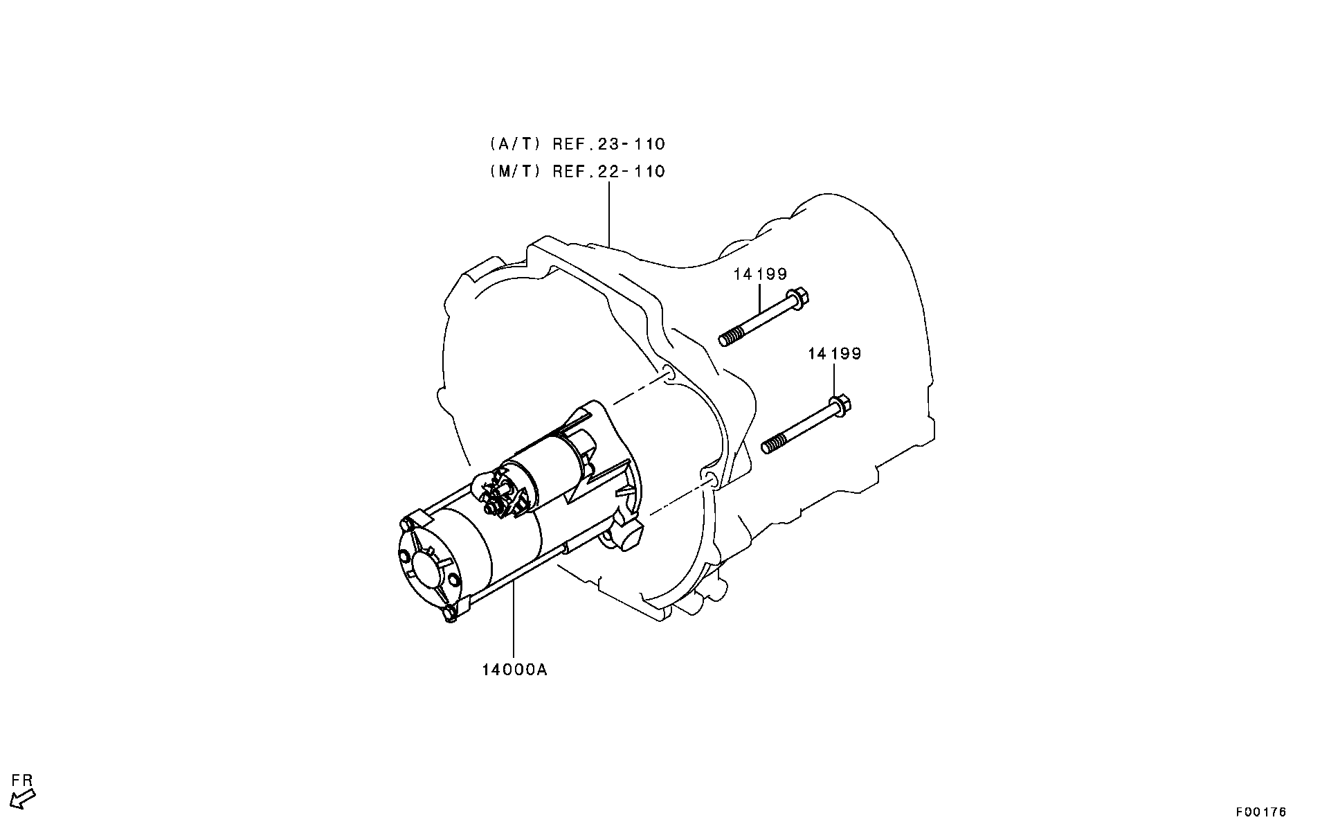 1810A053 Starter Assy Mitsubishi | YoshiParts