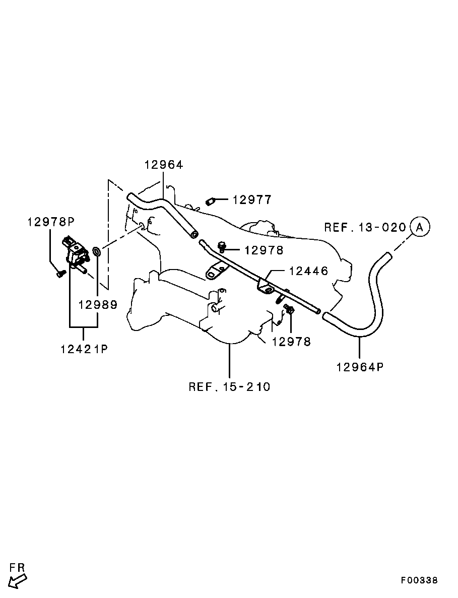 8657A015 Valve,Emission Solenoid Mitsubishi | YoshiParts