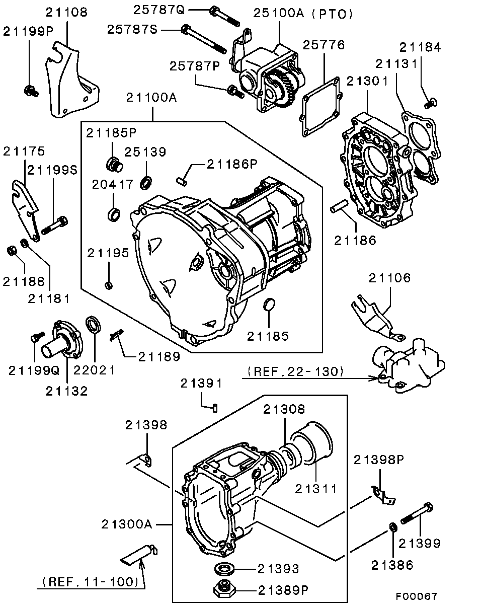 MR983239 Oil Seal,T/F Rr Output Shaft Mitsubishi | YoshiParts