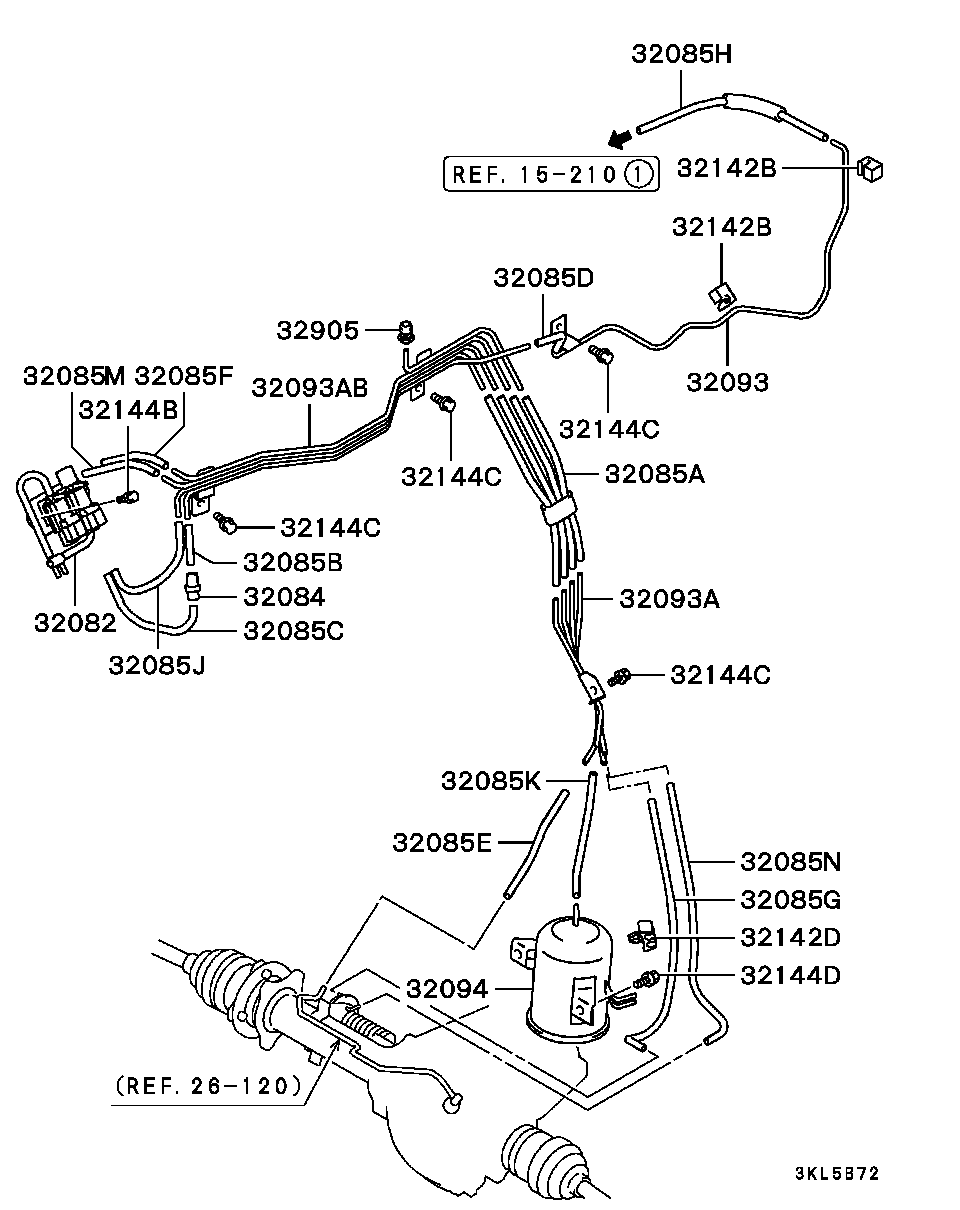MR430381 Valve,Freewheel Clutch Control Solenoid Mitsubishi | YoshiParts