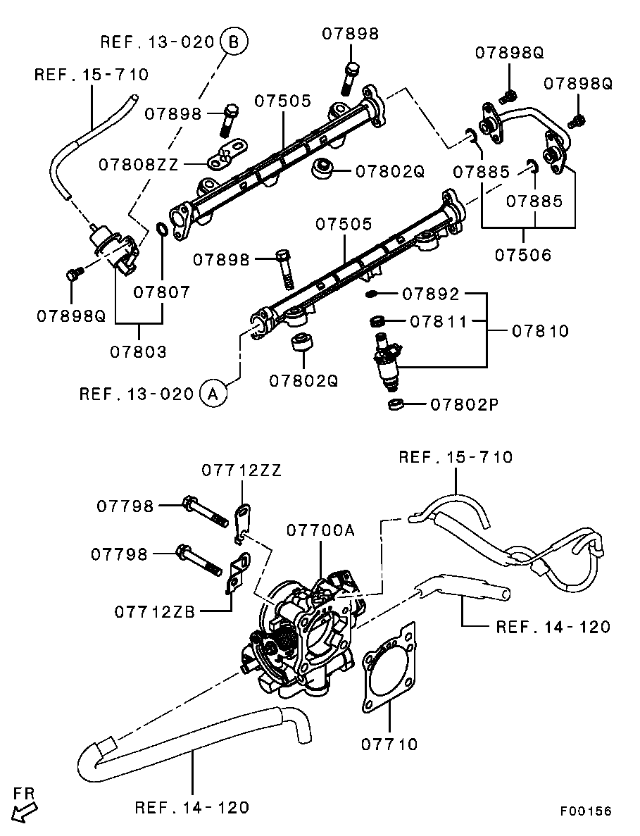 MD357267 Injector Kit,Fuel Mitsubishi | YoshiParts