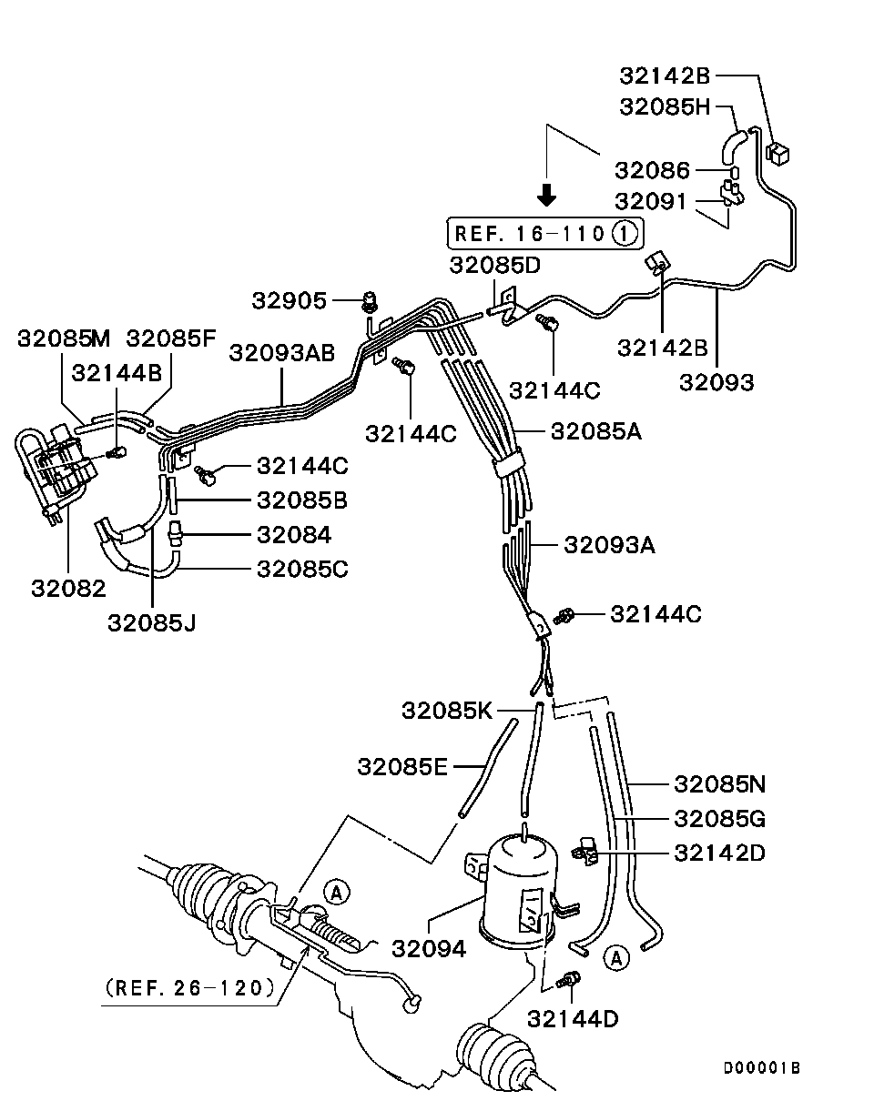 MR430381 Valve,Freewheel Clutch Control Solenoid Mitsubishi | YoshiParts
